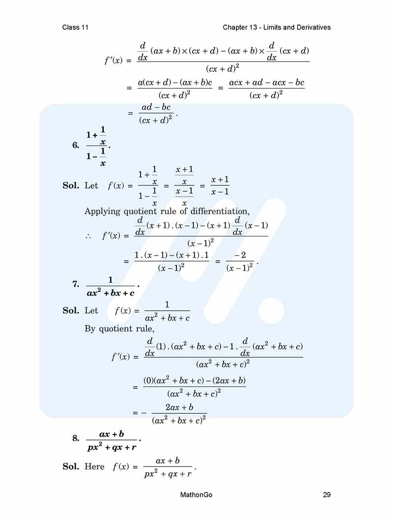 NCERT Solutions for Class 11 Maths Chapter 13 Miscellaneous – MathonGo