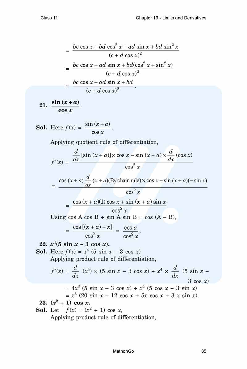 Ncert Solutions For Class 11 Maths Chapter 13 Miscellaneous Mathongo 5624