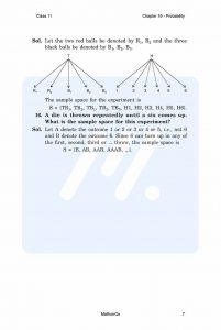 NCERT Solutions for Class 11 Maths Chapter 16 – Probability – MathonGo