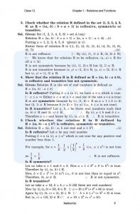 NCERT Solutions for Class 12 Maths Chapter 1 – Relations and Functions ...