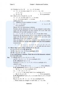 NCERT Solutions for Class 12 Maths Chapter 1 – Relations and Functions ...