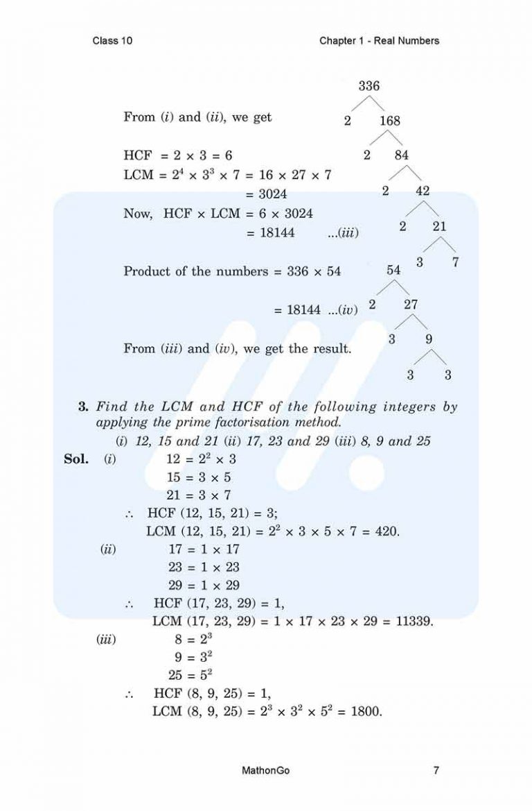 NCERT Solutions for Class 10 Maths Chapter 1 Exercise 1.2 – MathonGo