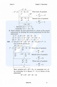 NCERT Solutions for Class 10 Maths Chapter 2 – Polynomials – MathonGo