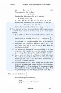 NCERT Solutions for Class 10 Maths Chapter 3 Exercise 3.4 – MathonGo