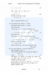 NCERT Solutions for Class 10 Maths Chapter 3 Exercise 3.4 – MathonGo