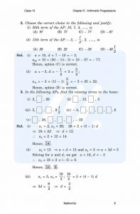 NCERT Solutions for Class 10 Maths Chapter 5 Exercise 5.2 – MathonGo