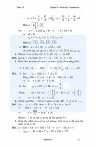 NCERT Solutions for Class 10 Maths Chapter 5 Exercise 5.2 – MathonGo