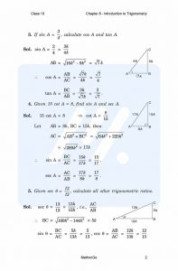 NCERT Solutions for Class 10 Maths Chapter 8 Exercise 8.1 – MathonGo