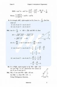 NCERT Solutions for Class 10 Maths Chapter 8 Exercise 8.1 – MathonGo