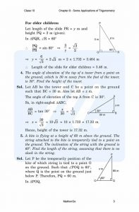 NCERT Solutions for Class 10 Maths Chapter 9 Exercise 9.1 – MathonGo