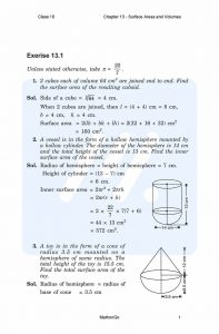 NCERT Solutions for Class 10 Maths Chapter 13 Exercise 13.1 – MathonGo