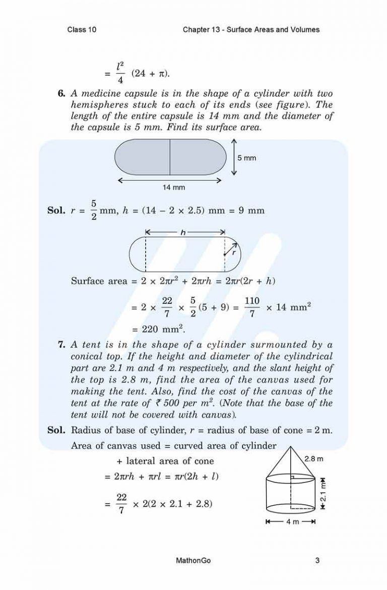 NCERT Solutions for Class 10 Maths Chapter 13 Exercise 13.1 – MathonGo
