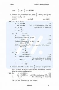 NCERT Solutions for Class 9 Maths Chapter 1 Exercise 1.3 – MathonGo