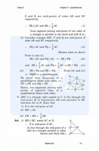 NCERT Solutions for Class 9 Maths Chapter 8 – Quadrilaterals – MathonGo