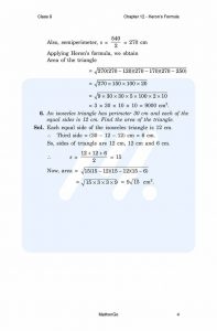 NCERT Solutions for Class 9 Maths Chapter 12 Exercise 12.1 – MathonGo