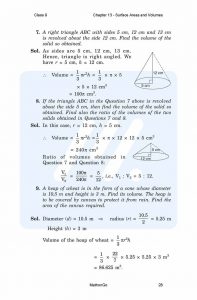 NCERT Solutions for Class 9 Maths Chapter 13 – Surface Areas and ...
