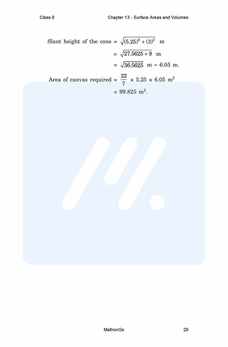 NCERT Solutions for Class 9 Maths Chapter 13 – Surface Areas and ...