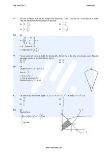 JEE Main 2017 Previous Year Question Paper with Answer Keys – MathonGo