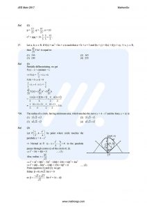 JEE Main 2017 Previous Year Question Paper with Answer Keys – MathonGo