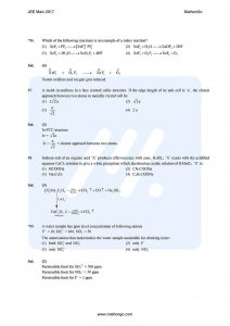 JEE Main 2017 Previous Year Question Paper with Answer Keys – MathonGo