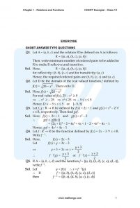 NCERT Exemplar for Class 12 Maths Chapter 1 – MathonGo