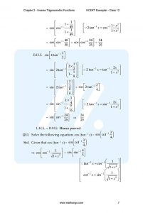 NCERT Exemplar for Class 12 Maths Chapter 2 – MathonGo
