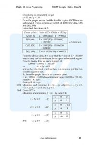 NCERT Exemplar for Class 12 Maths Chapter 12 – MathonGo