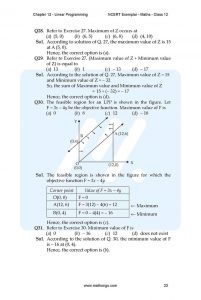 NCERT Exemplar for Class 12 Maths Chapter 12 – MathonGo