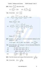 NCERT Exemplar for Class 11 Maths Chapter 2 – MathonGo