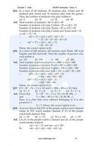 NCERT Exemplar for Class 11 Maths Chapter 1 – MathonGo