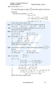 NCERT Exemplar for Class 11 Maths Chapter 5 – MathonGo