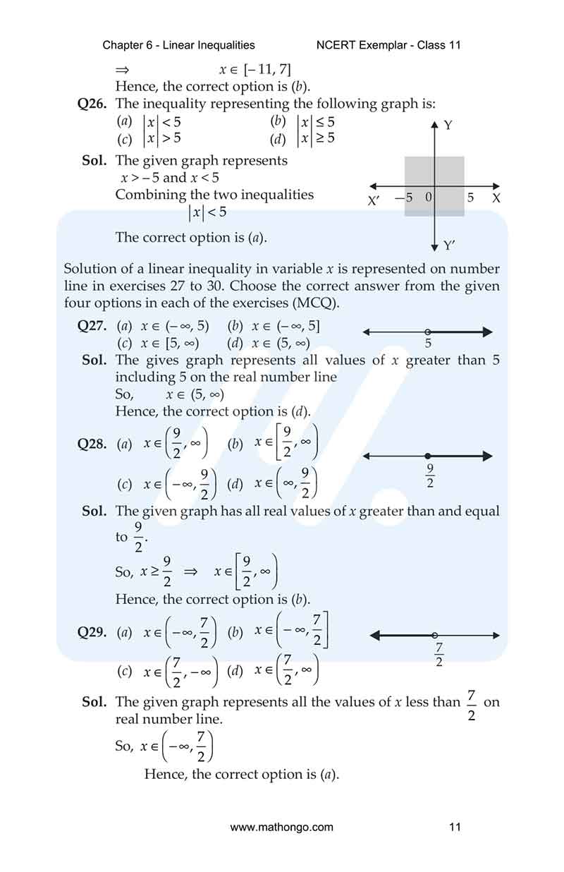 NCERT Exemplar for Class 11 Maths Chapter 6 – MathonGo