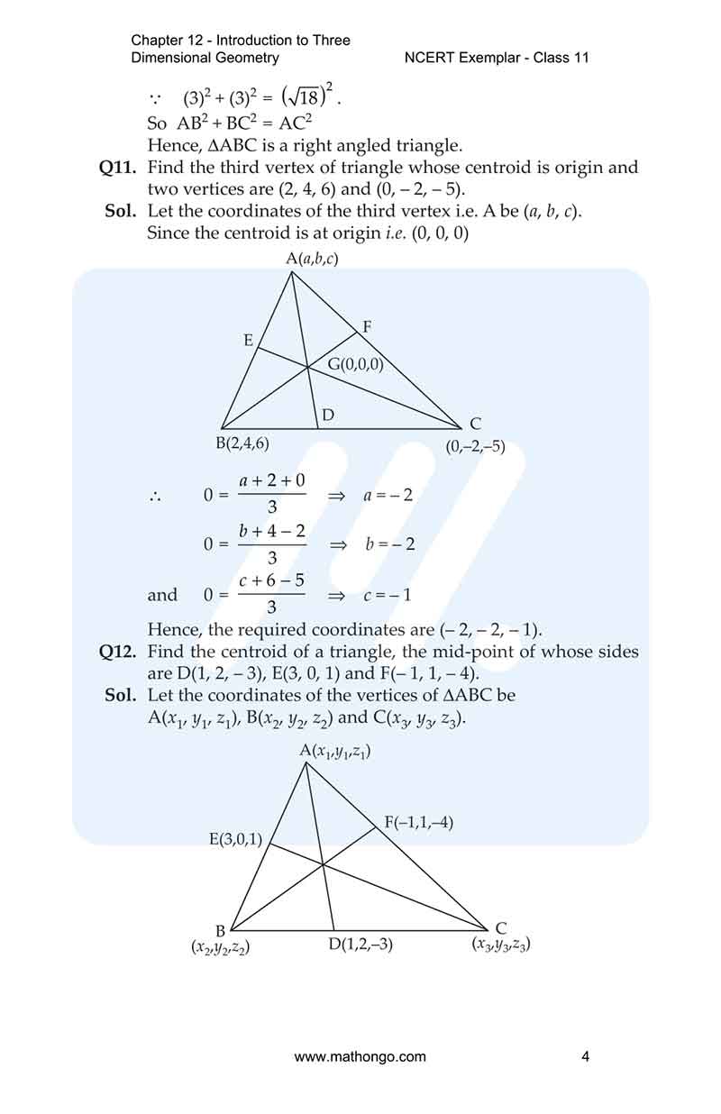 NCERT Exemplar for Class 11 Maths Chapter 12 – MathonGo