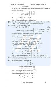 NCERT Exemplar for Class 11 Maths Chapter 11 – MathonGo