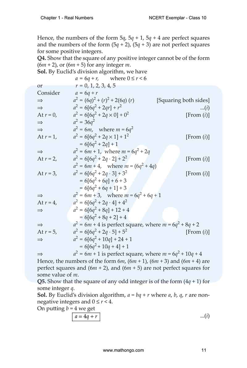 NCERT Exemplar for Class 10 Maths Chapter 1 – MathonGo