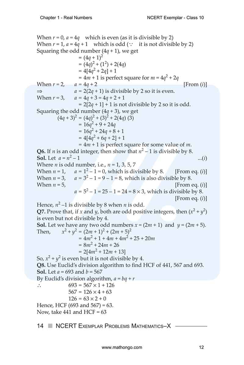 NCERT Exemplar for Class 10 Maths Chapter 1 – MathonGo