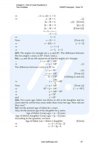NCERT Exemplar for Class 10 Maths Chapter 3 – MathonGo
