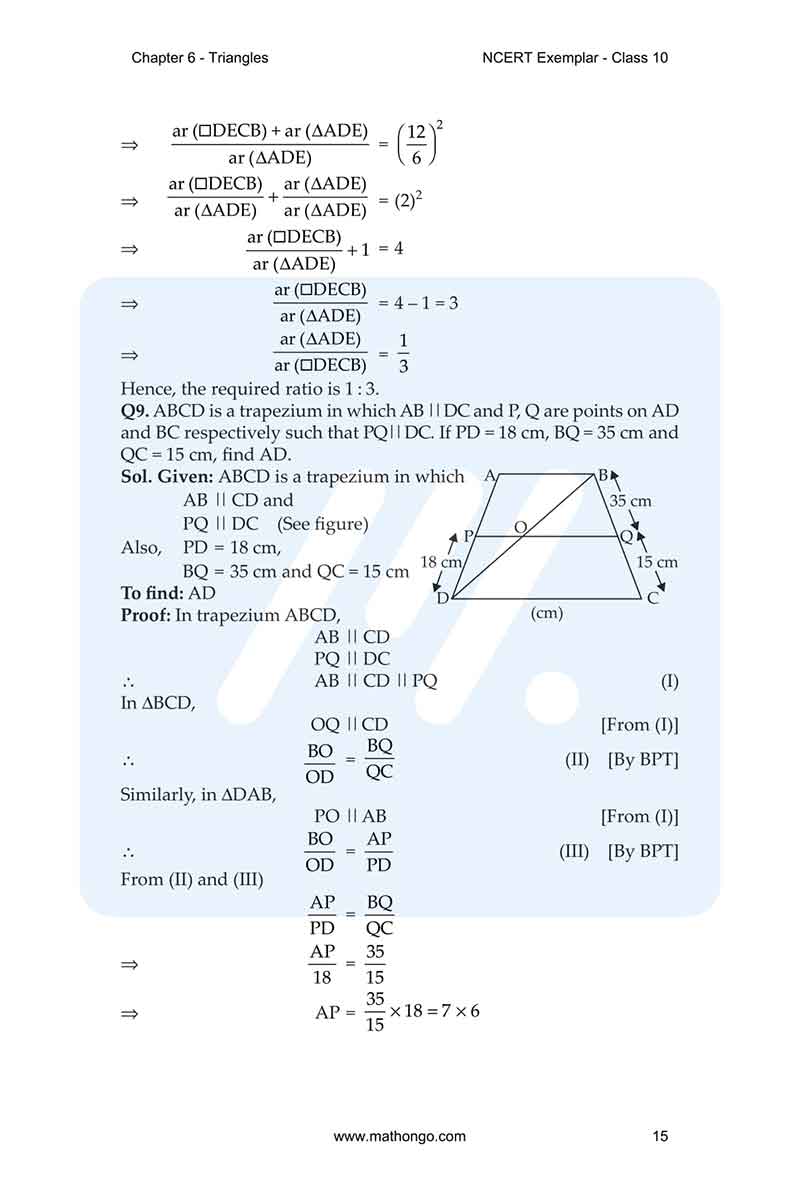 NCERT Exemplar for Class 10 Maths Chapter 6 – MathonGo