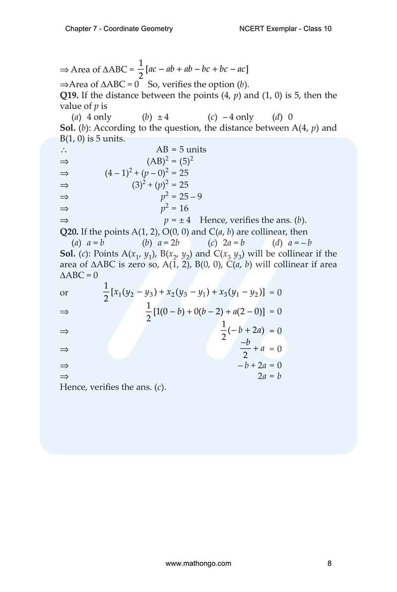 NCERT Exemplar for Class 10 Maths Chapter 7 – MathonGo