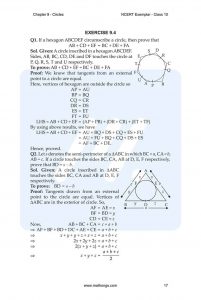 NCERT Exemplar for Class 10 Maths Chapter 9 – MathonGo