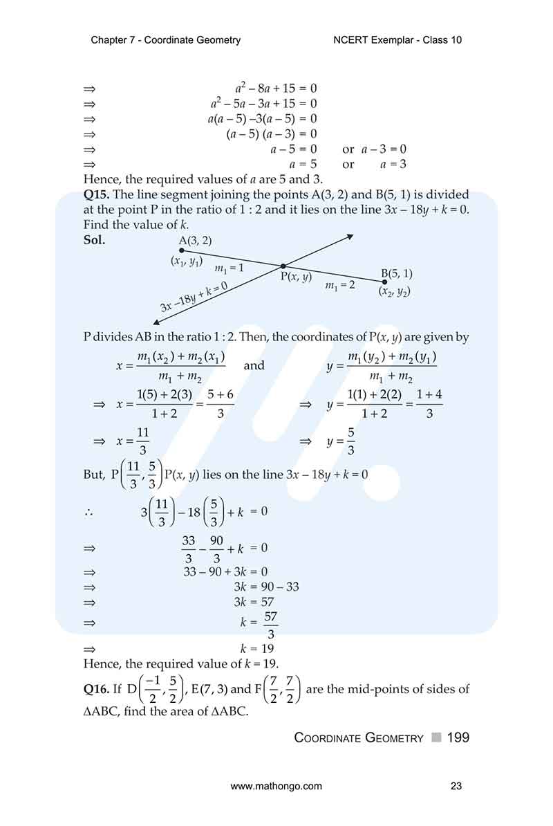 NCERT Exemplar for Class 10 Maths Chapter 7 – MathonGo