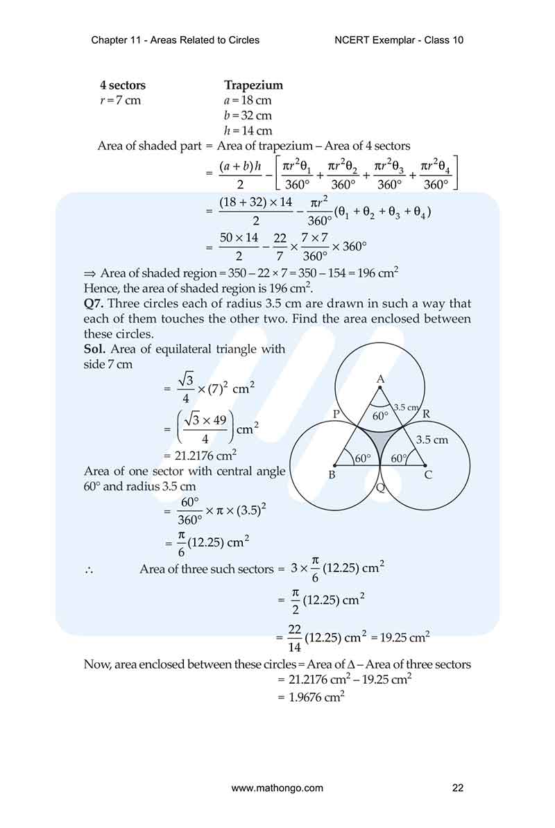 NCERT Exemplar for Class 10 Maths Chapter 11 – MathonGo