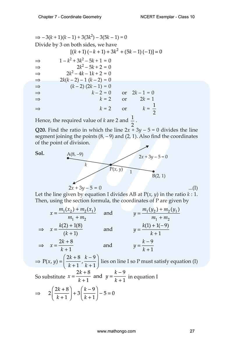 NCERT Exemplar for Class 10 Maths Chapter 7 – MathonGo
