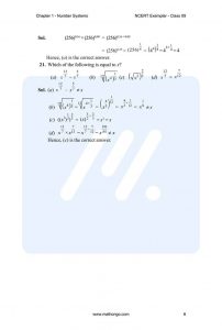 NCERT Exemplar for Class 9 Maths Chapter 1 – MathonGo