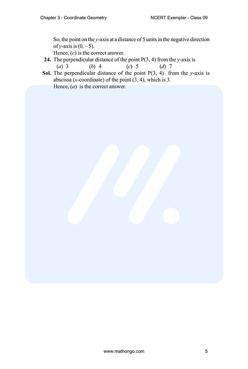 NCERT Exemplar for Class 9 Maths Chapter 3 – MathonGo