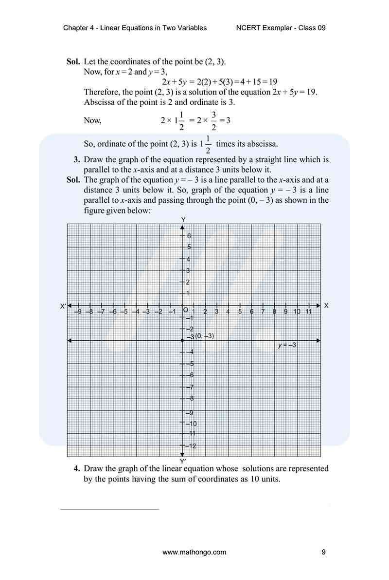 NCERT Exemplar for Class 9 Maths Chapter 4 – MathonGo
