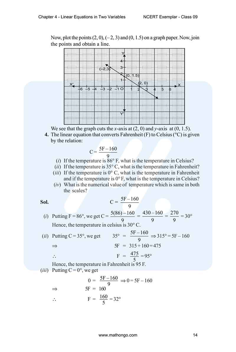 NCERT Exemplar for Class 9 Maths Chapter 4 – MathonGo