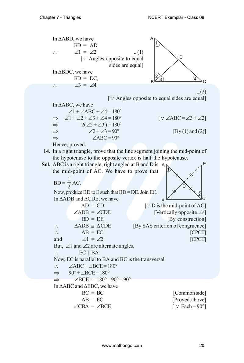 NCERT Exemplar For Class 9 Maths Chapter 7 MathonGo NCERT Exemplar For Class 9 Maths Chapter 7 MathonGo