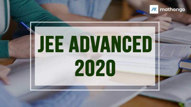 JEE Advanced 2020 – MathonGo