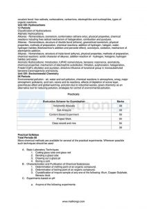 CBSE Syllabus for Class 11 Chemistry – MathonGo